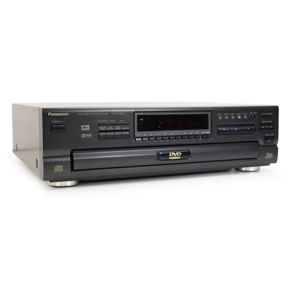 Panasonic DVD-C220 5-Disc DVD Changer Player