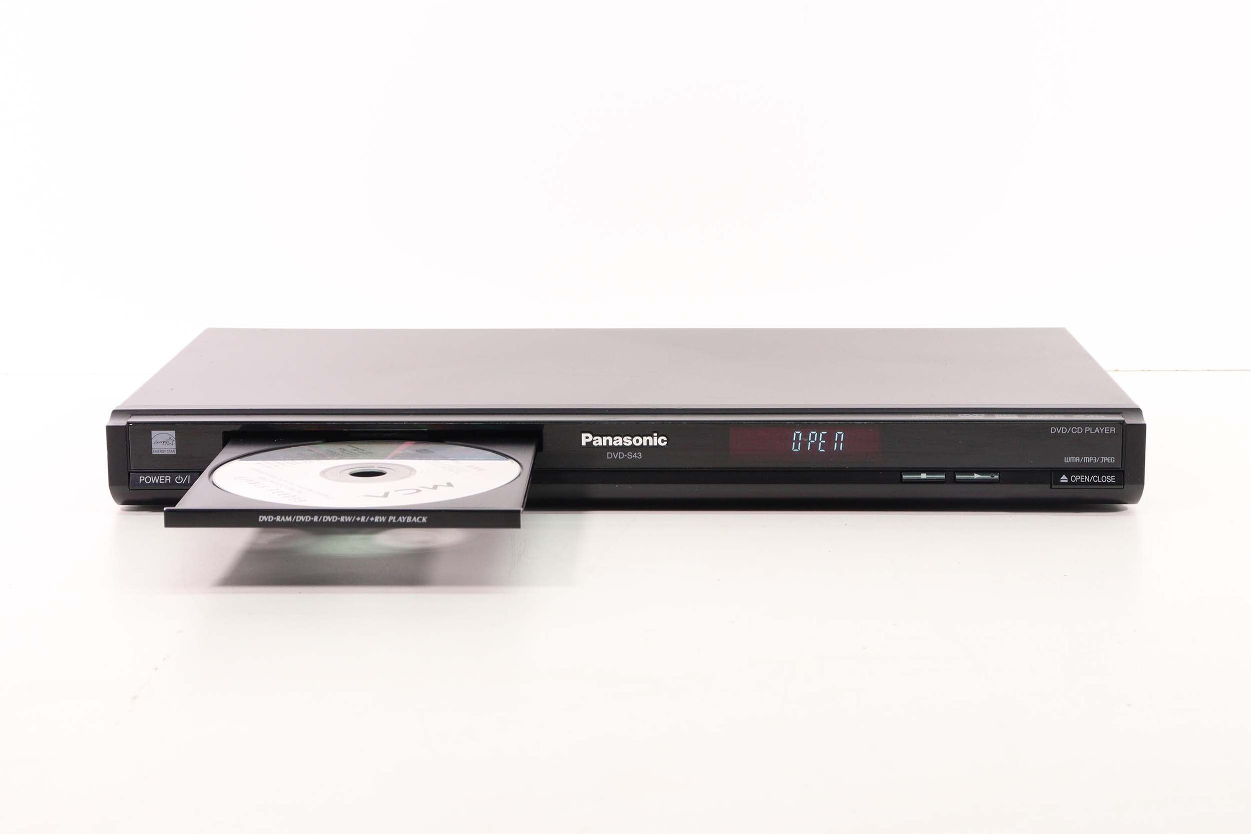 Panasonic DVD-S43 DVD CD Player — SpenCertified
