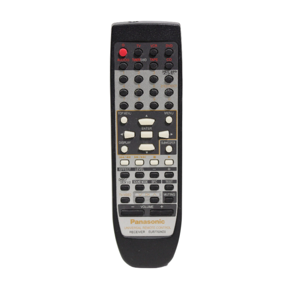 Panasonic EUR7702KE0 Remote Control for Home Theater Receiver SA-HE100 ...