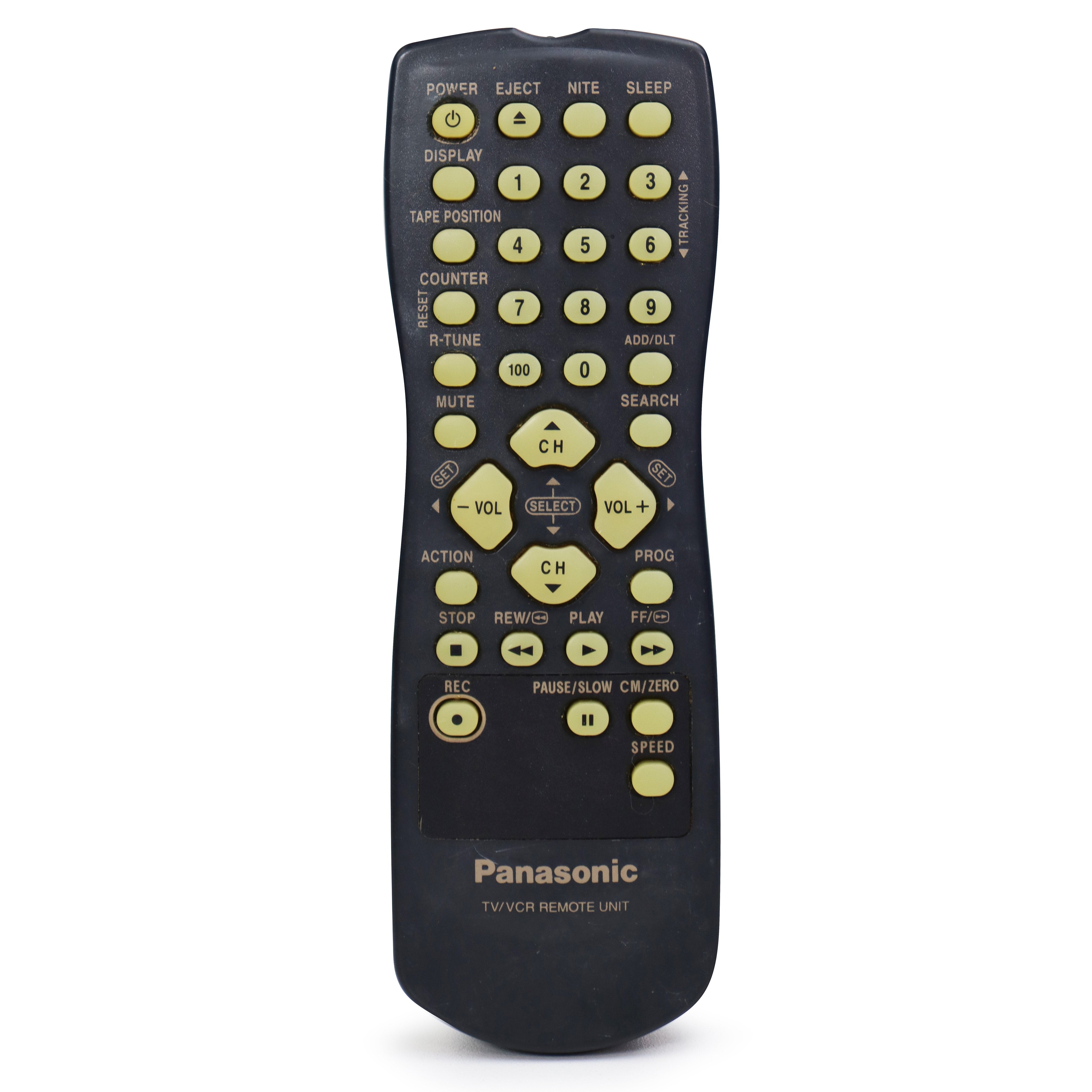 Panasonic LSSQ0280 Remote Control for TV VCR Combo PVQ-1311 and More