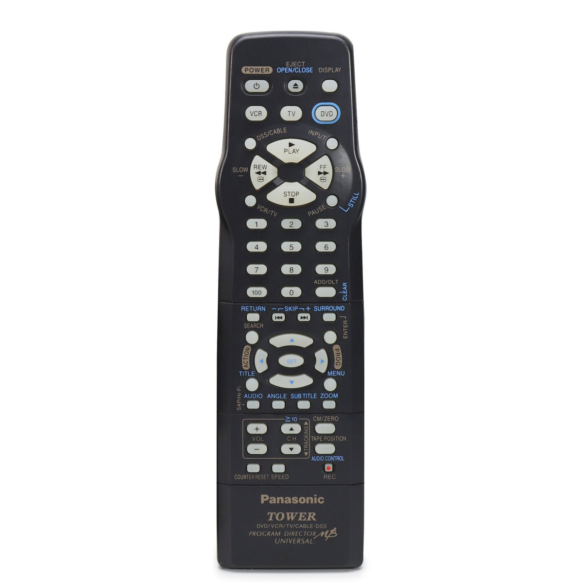 Panasonic LSSQ0304 Remote Control for DVD VCR PV-D4741 and More ...