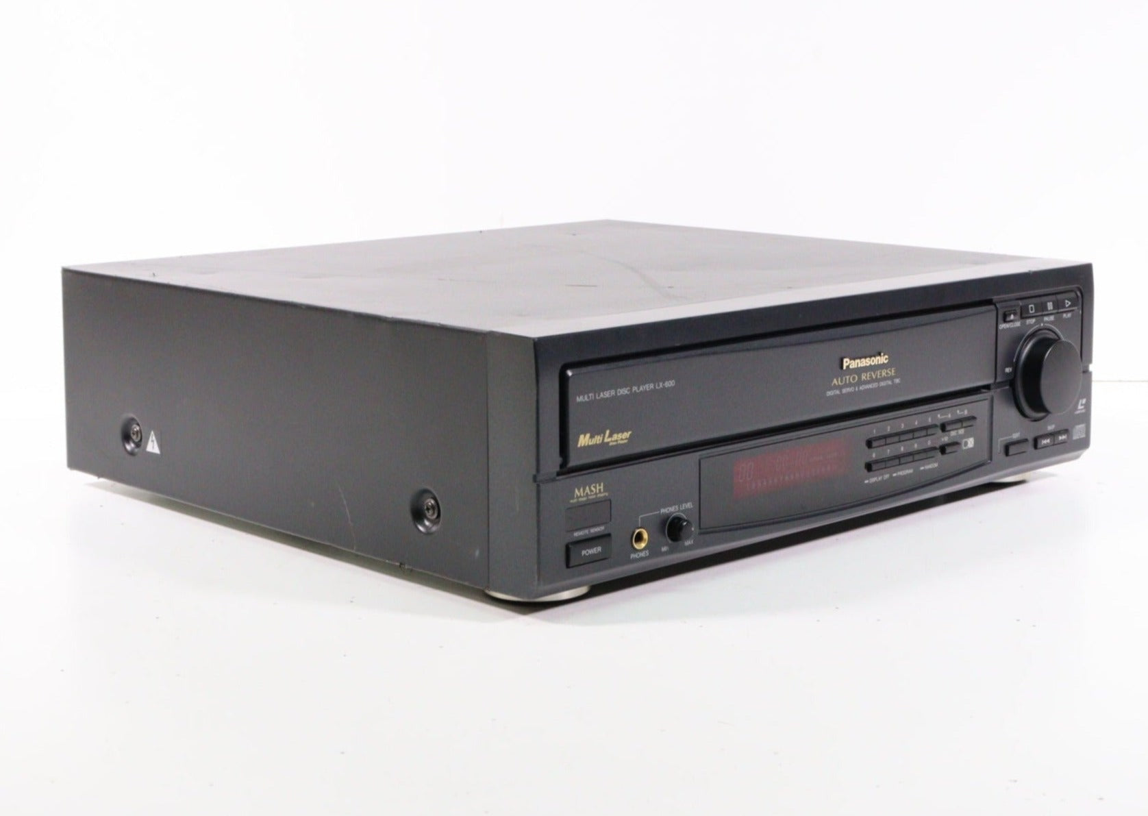 Panasonic LX-600 Laser Disc Player with Auto Reverse (NO REMOTE)