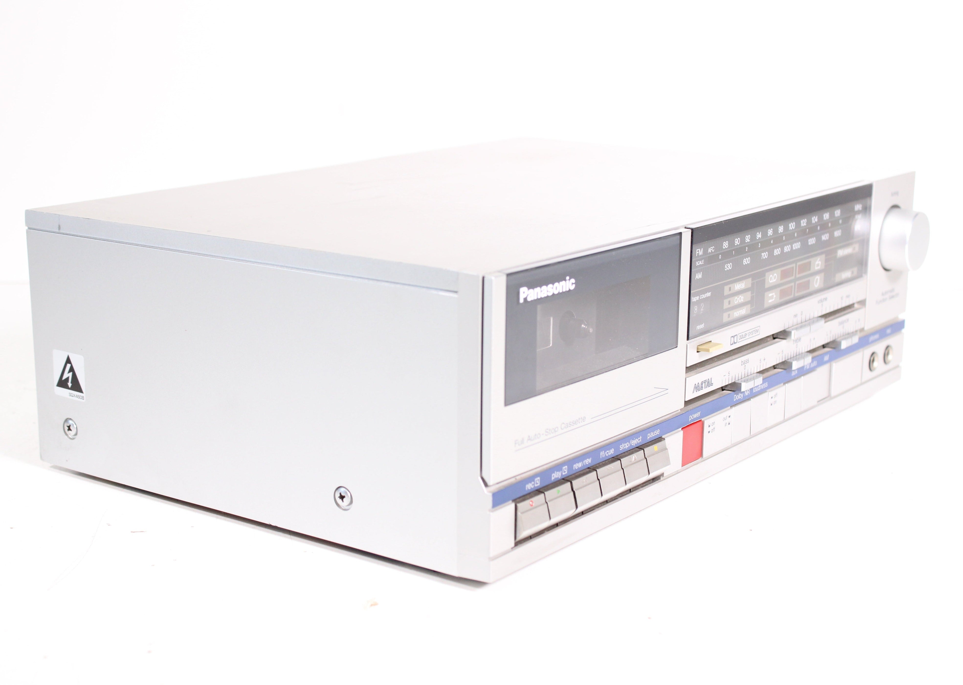 Panasonic Music System Pair SG-P200 AM FM Radio with Cassette Deck SF ...