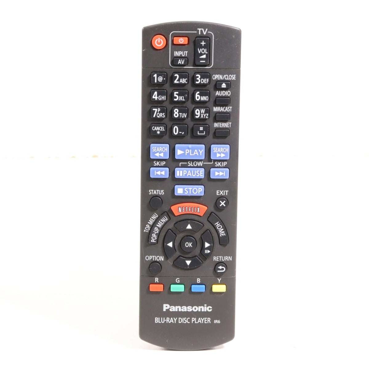 Panasonic N2QAYB000874 Remote Control for Blu-ray Player DMP-BDT330 an ...