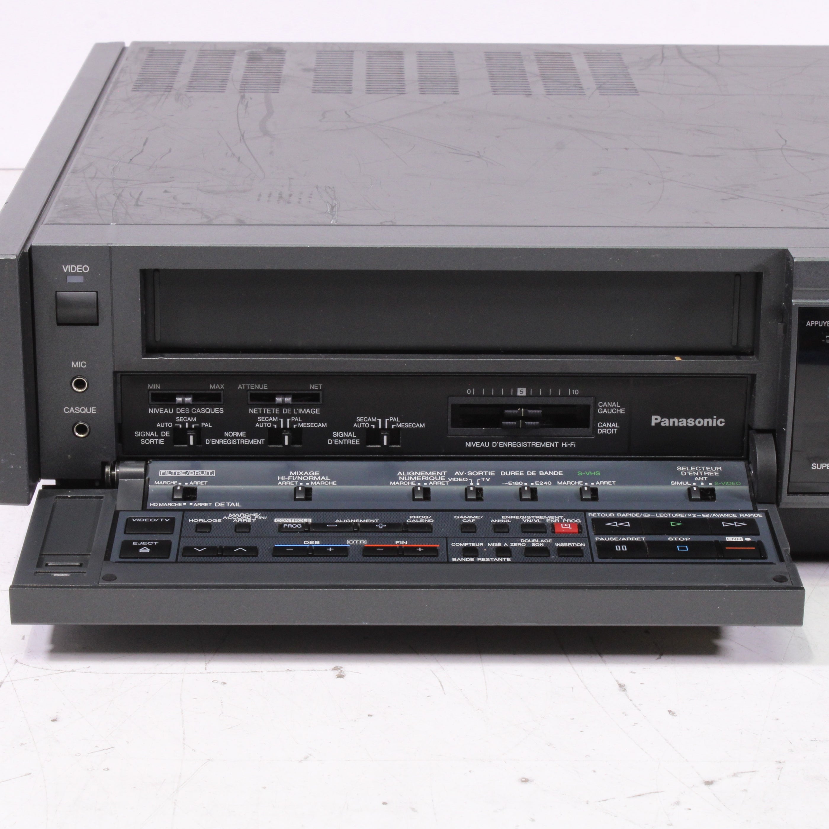 Panasonic NV-FS100HF Super VHS Player/Recorder for PAL, SECAM, and MES ...