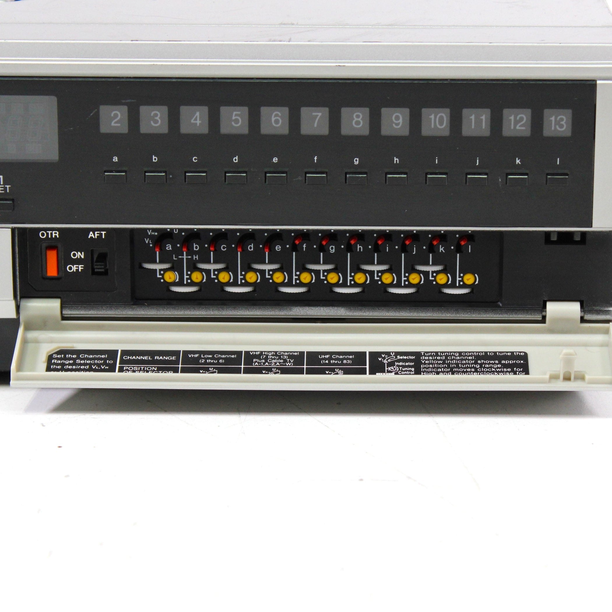 Panasonic PV-1231R Omnivision VHS VCR Video Cassette Recorder (1984 ...
