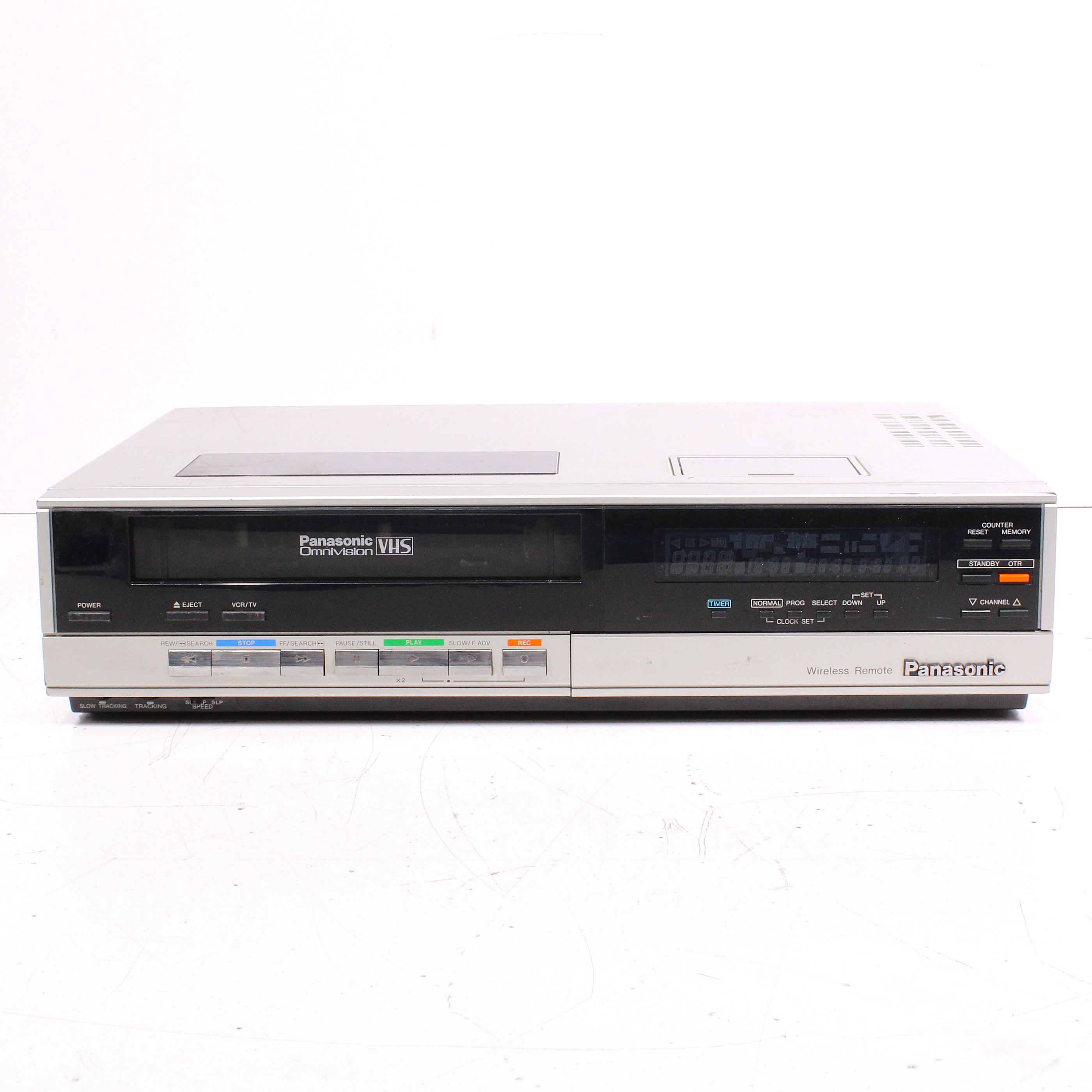 Panasonic PV-1340 VHS VCR | 4-Head Mono, Refurbished — SpenCertified