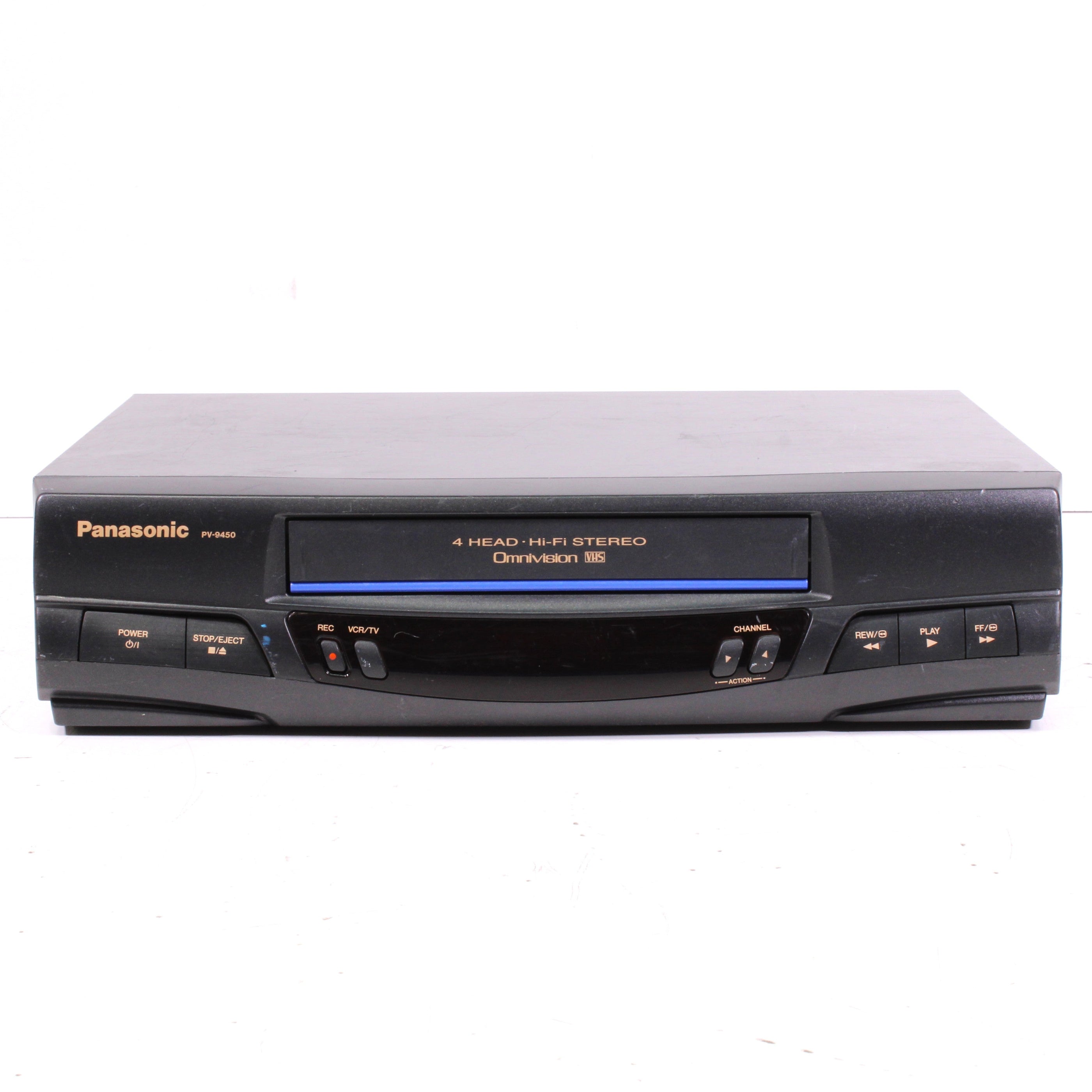 Panasonic PV-9450 4-Head Hi-Fi Stereo VCR VHS Player with Omnivision ...