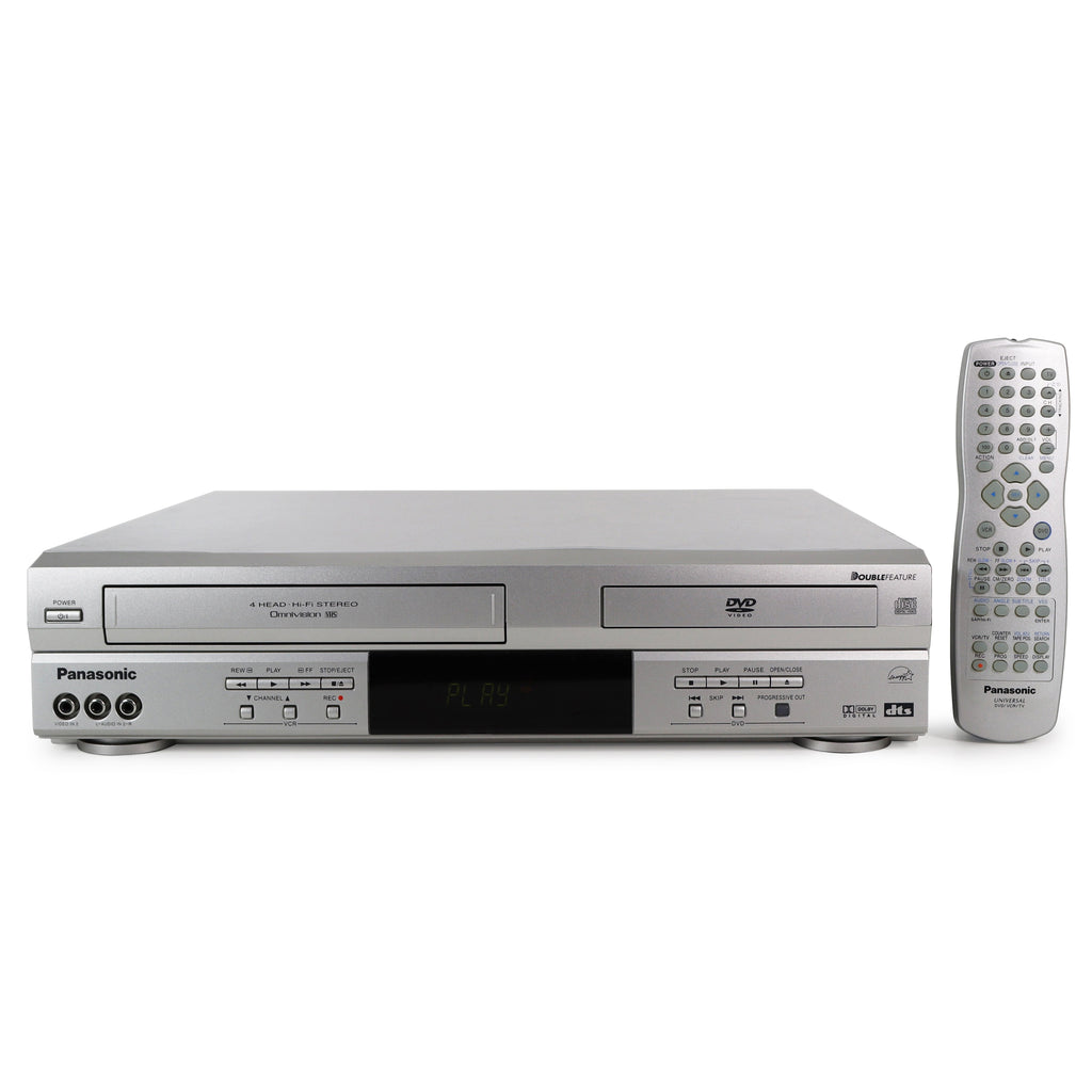 Panasonic PV-D4733S DVD VHS Combo Player with Omnivision