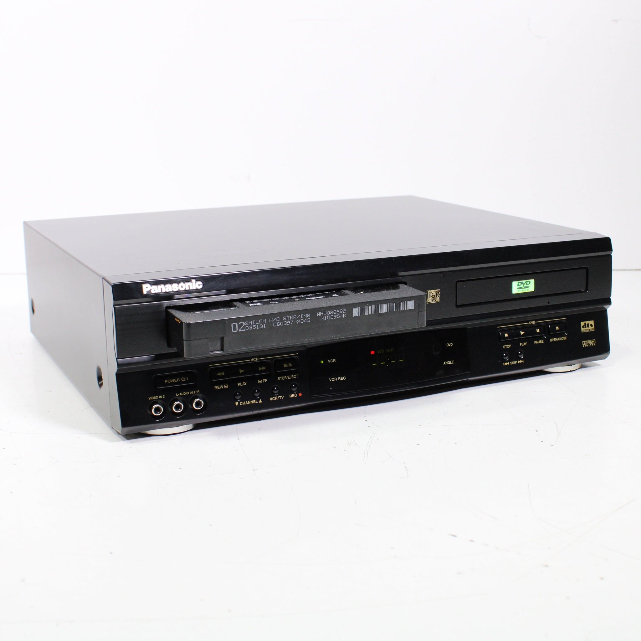 Panasonic PV-D4741 Hi-Fi DVD VHS Combo Player Omnivision 4-Head VCR ...