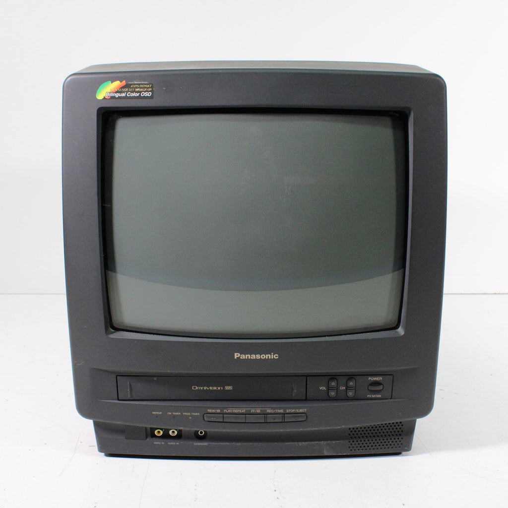 Panasonic PV-M1326 13" Retro Gaming CRT TV with Combination VCR