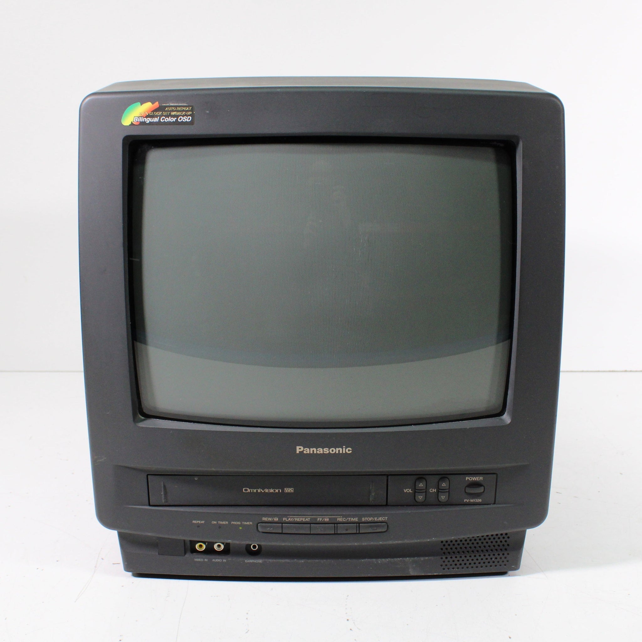 Panasonic PV-M1326 13" Retro Gaming CRT TV with Combination VCR