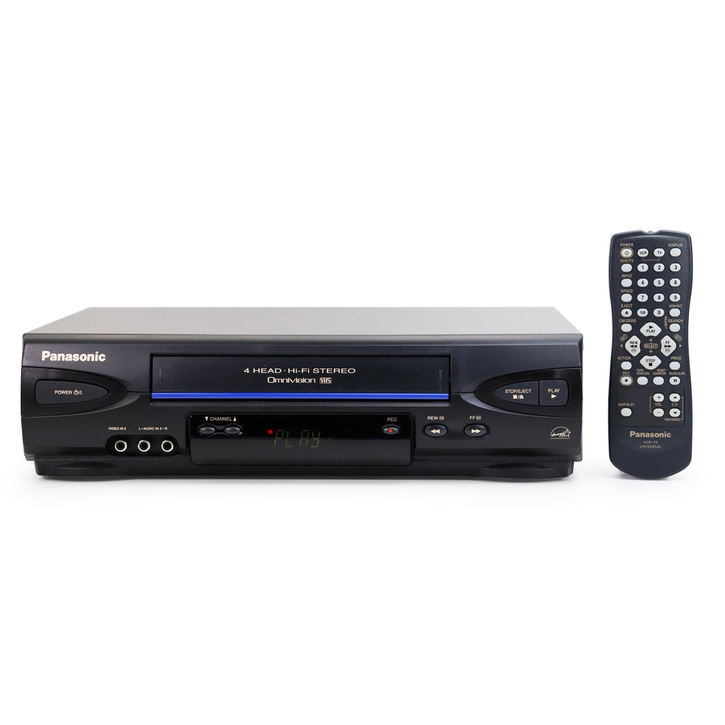 Panasonic PV-V4522 4-Head Hi-Fi Stereo VCR VHS Player Recorder (New Op