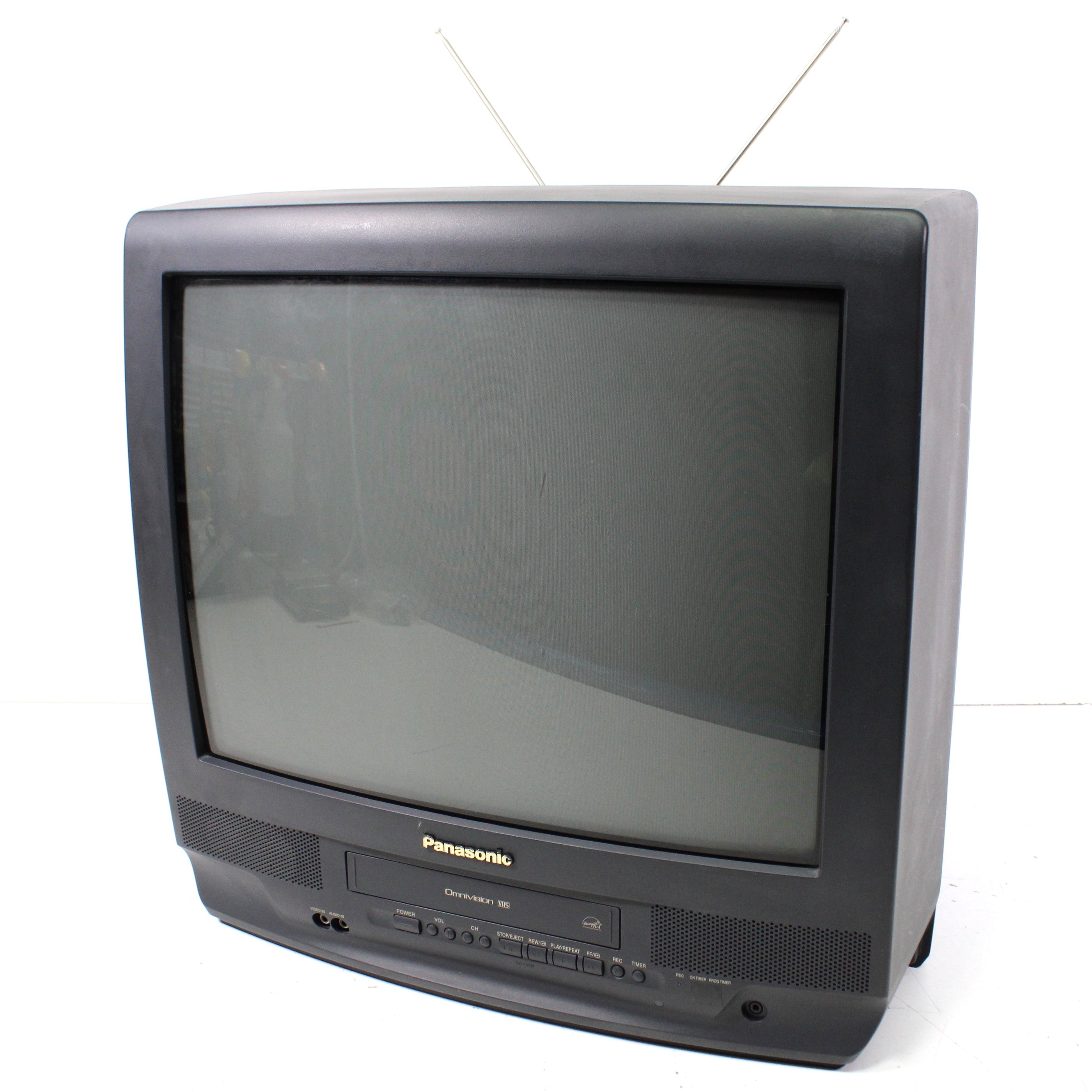 Panasonic PVQ-2012 20" TV VCR Combo Retro Gaming CRT TV (2002 ...