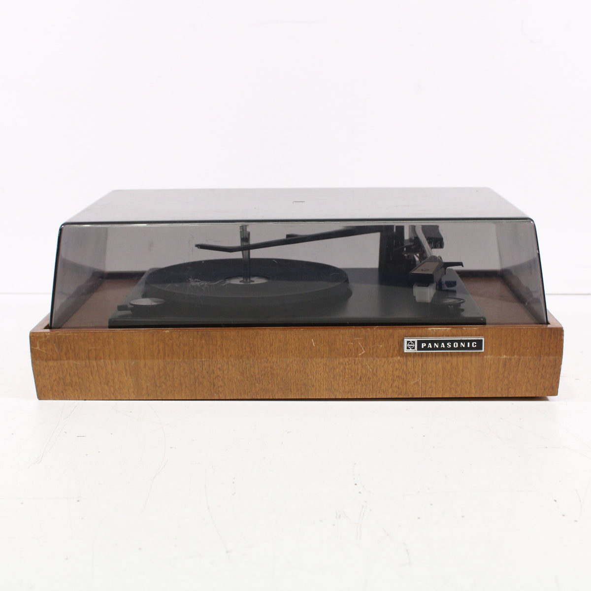 Panasonic RD-7673 Compact 4-Speed Automatic Turntable (WALNUT BASE ...
