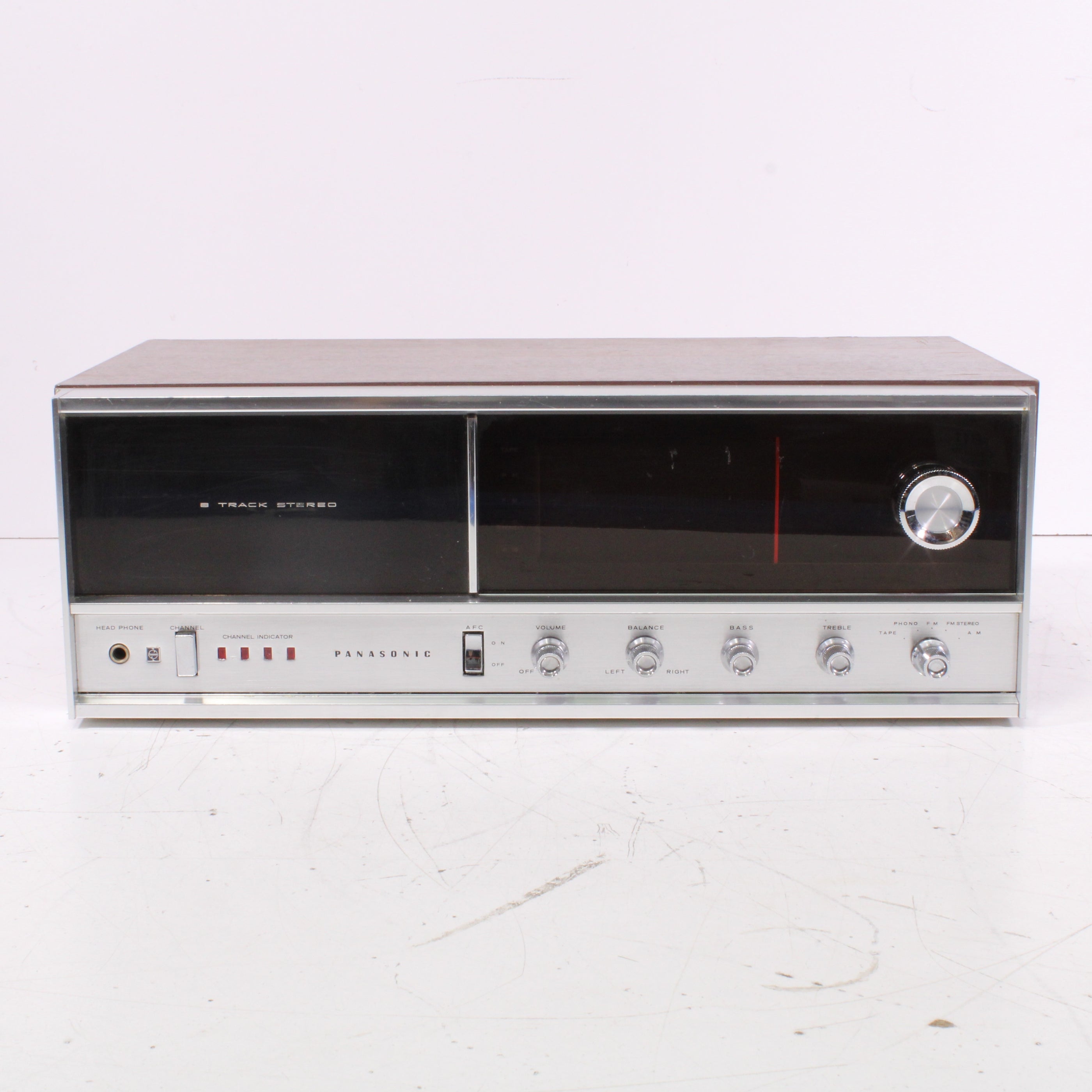 Panasonic RE-7070 AM/FM Stereo 8-Track Receiver Vintage Wood Panels ...