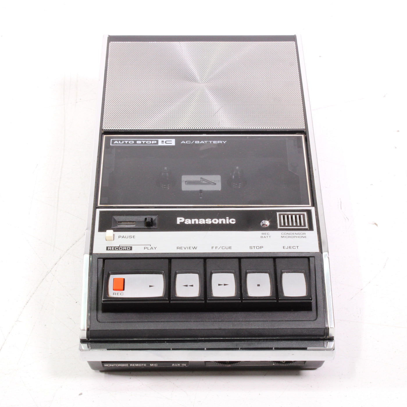Panasonic RQ-413S Portable Cassette Tape Recorder and Player Silver ...