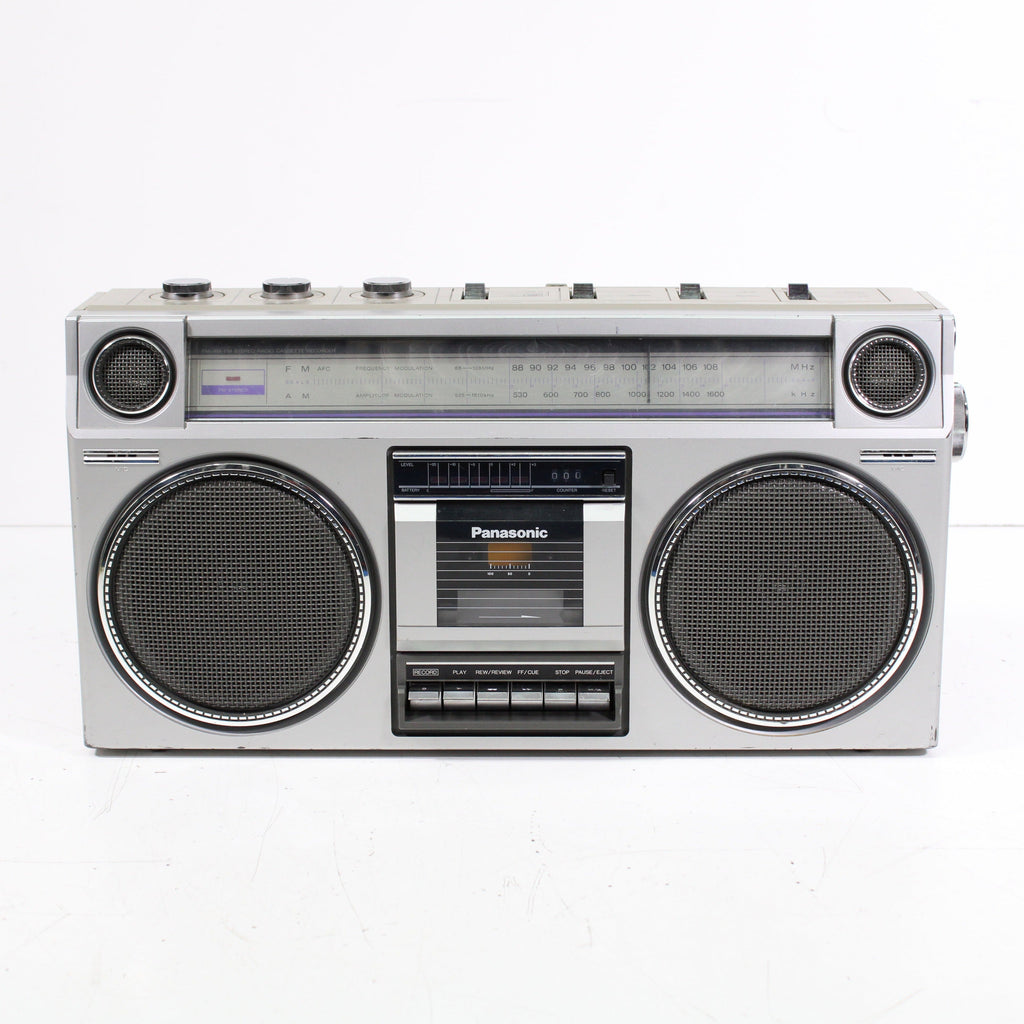 Panasonic RX-5025 Portable AM FM Stereo Radio Cassette Player Recorder
