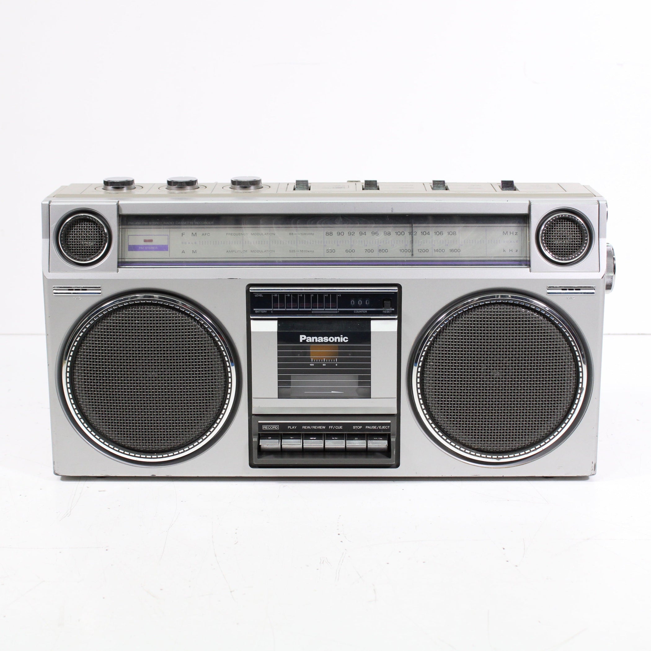 Panasonic RX-5025 Portable AM FM Stereo Radio Cassette Player Recorder ...