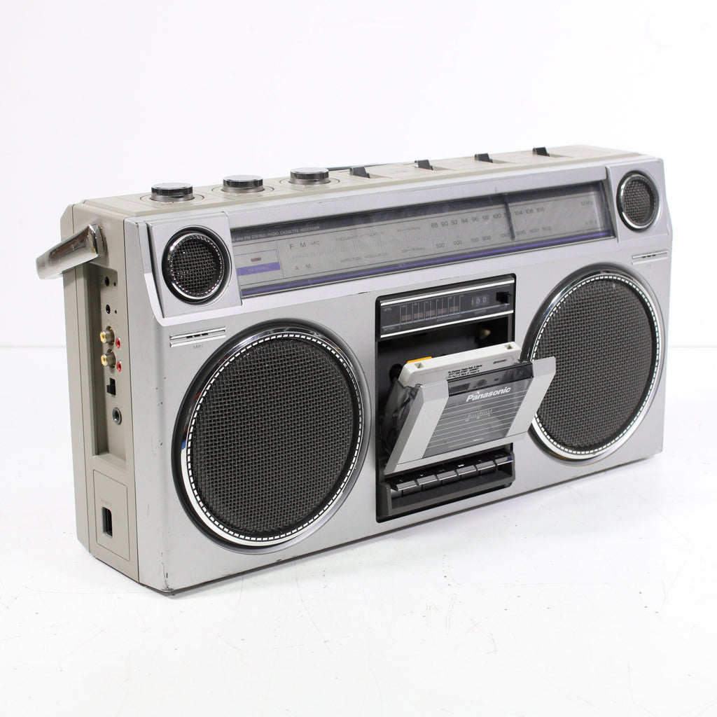 Panasonic RX-5025 Portable AM FM Stereo Radio Cassette Player Recorder