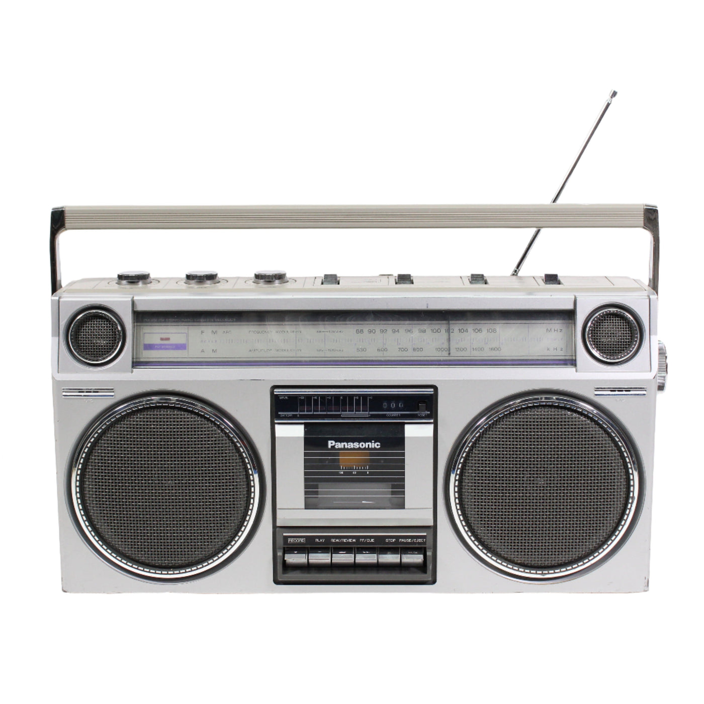 Panasonic RX-5025 Portable AM FM Stereo Radio Cassette Player Recorder ...