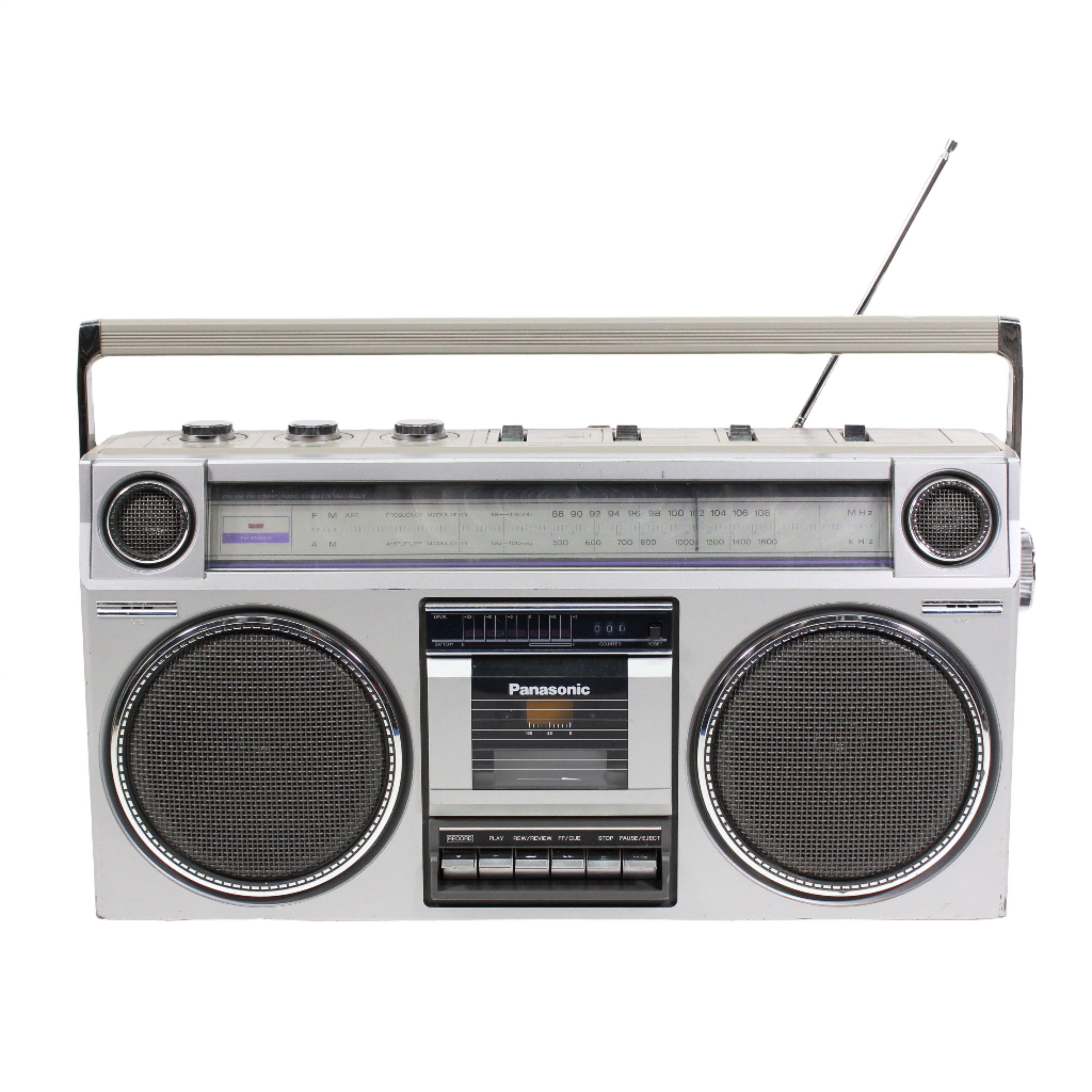 Panasonic RX-5025 Portable AM FM Stereo Radio Cassette Player Recorder ...