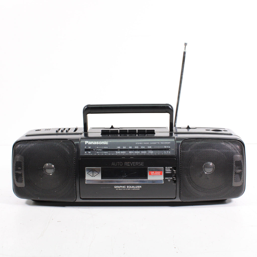 Panasonic RX-FS450 AM FM Stereo Radio Cassette Recorder Boombox (AS IS