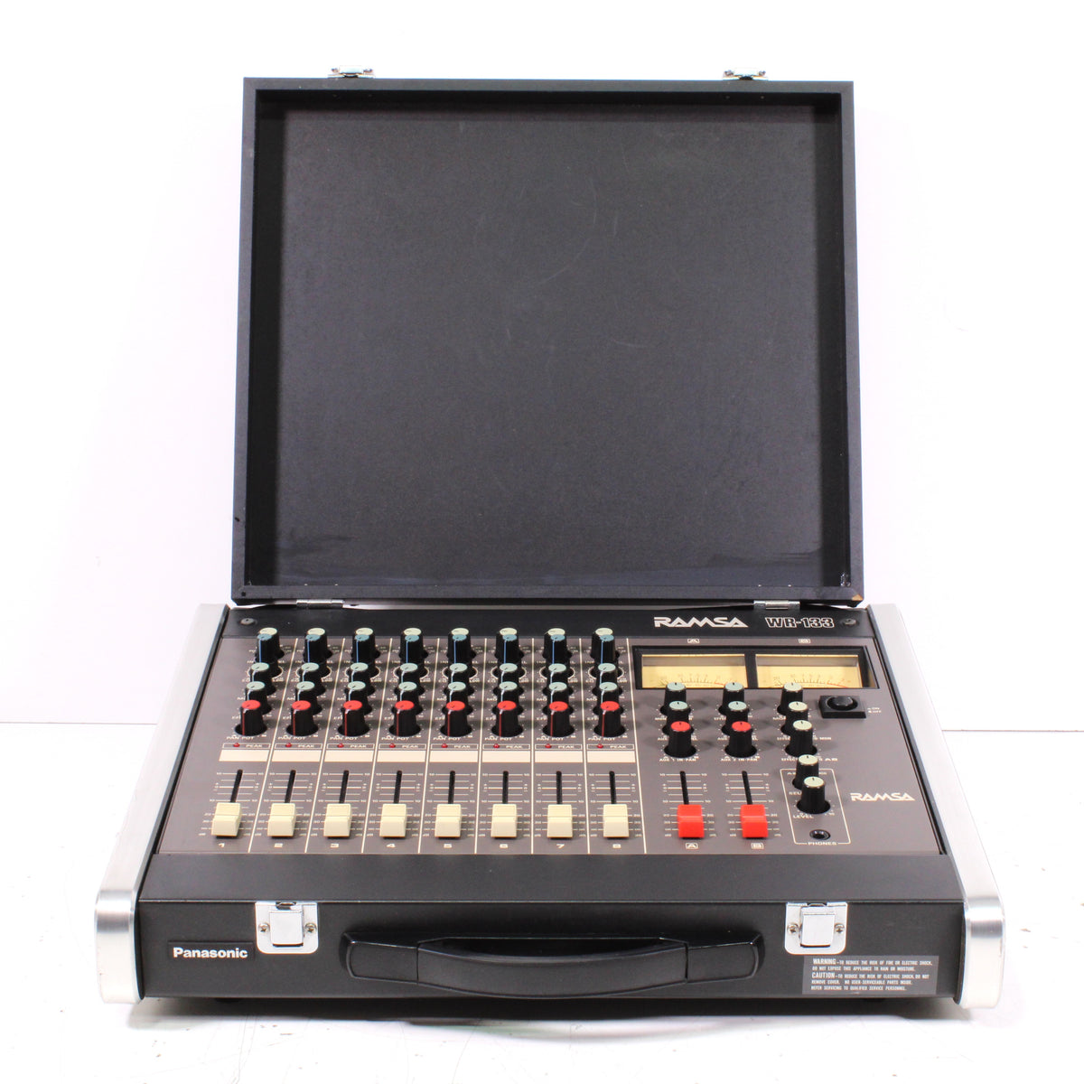 Panasonic Ramsa WR-133 Vintage Lo-Fi 8-Channel Mixer with Case ...