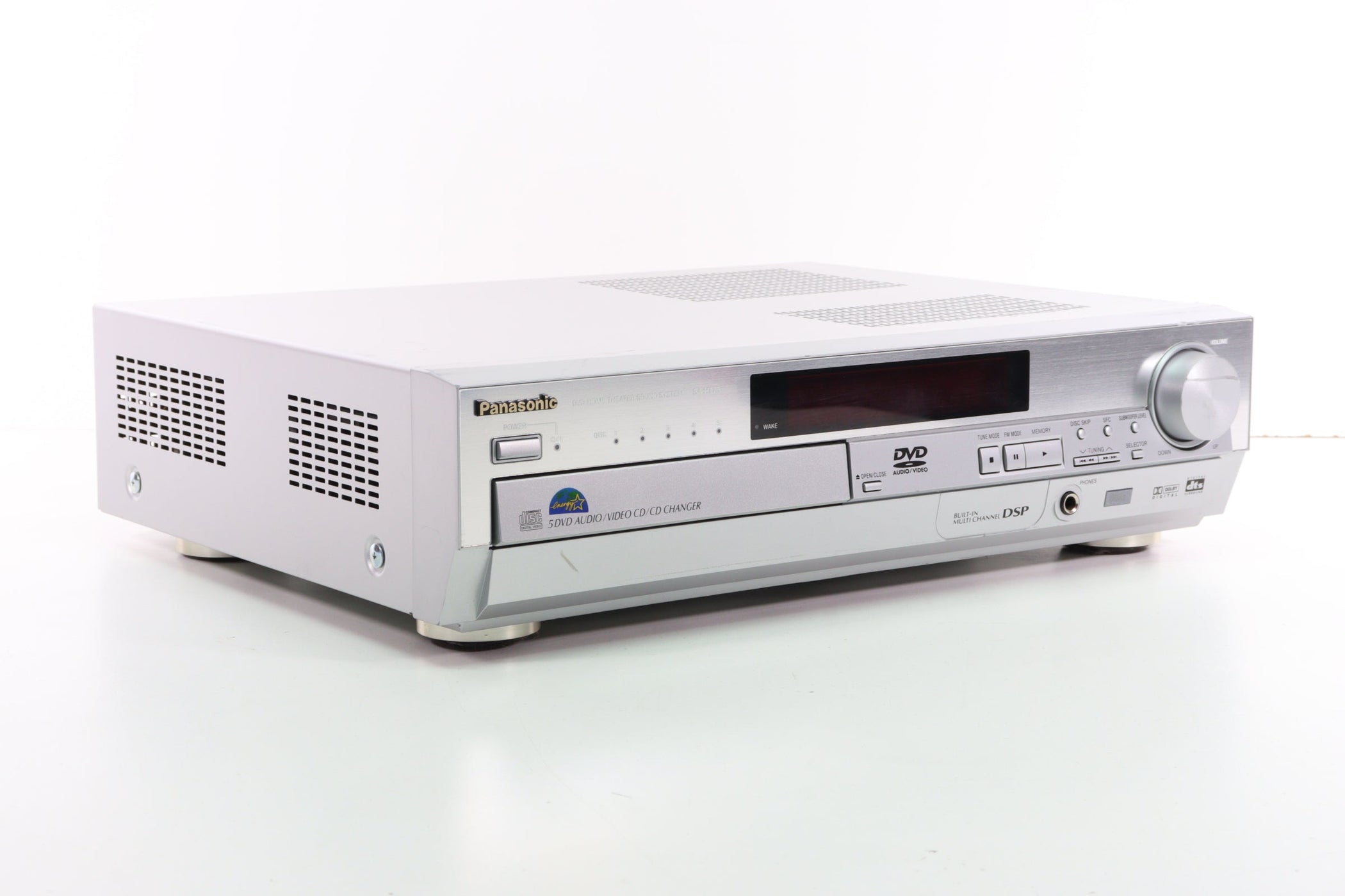 Panasonic SA-HT75 5-Disc DVD Home Theater Sound System DVD Player Chan ...