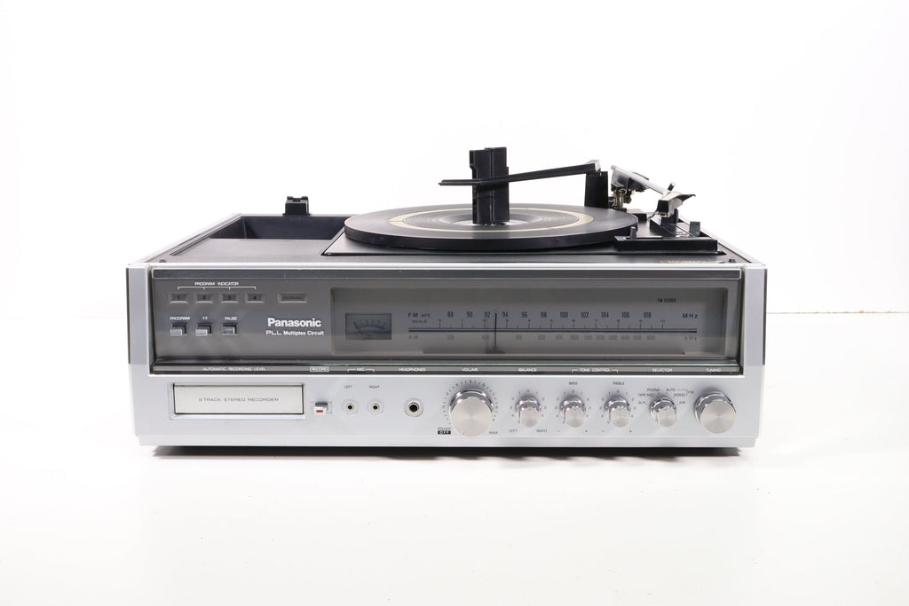 Panasonic SE-3170 8-Track Player and Turntable