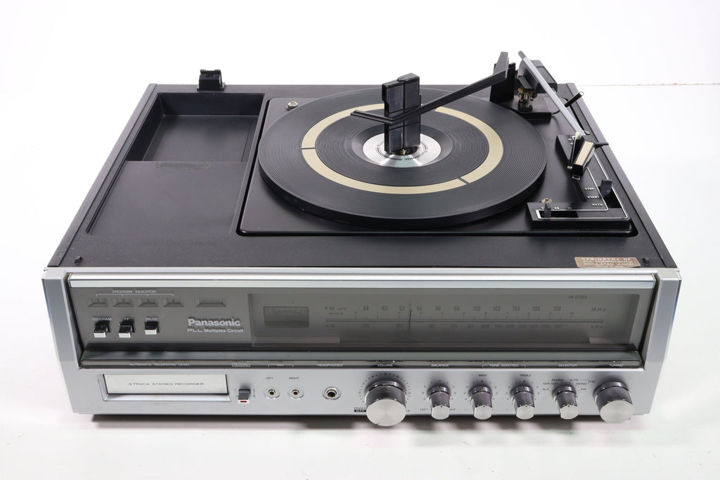 Panasonic SE-3170 8-Track Player and Turntable