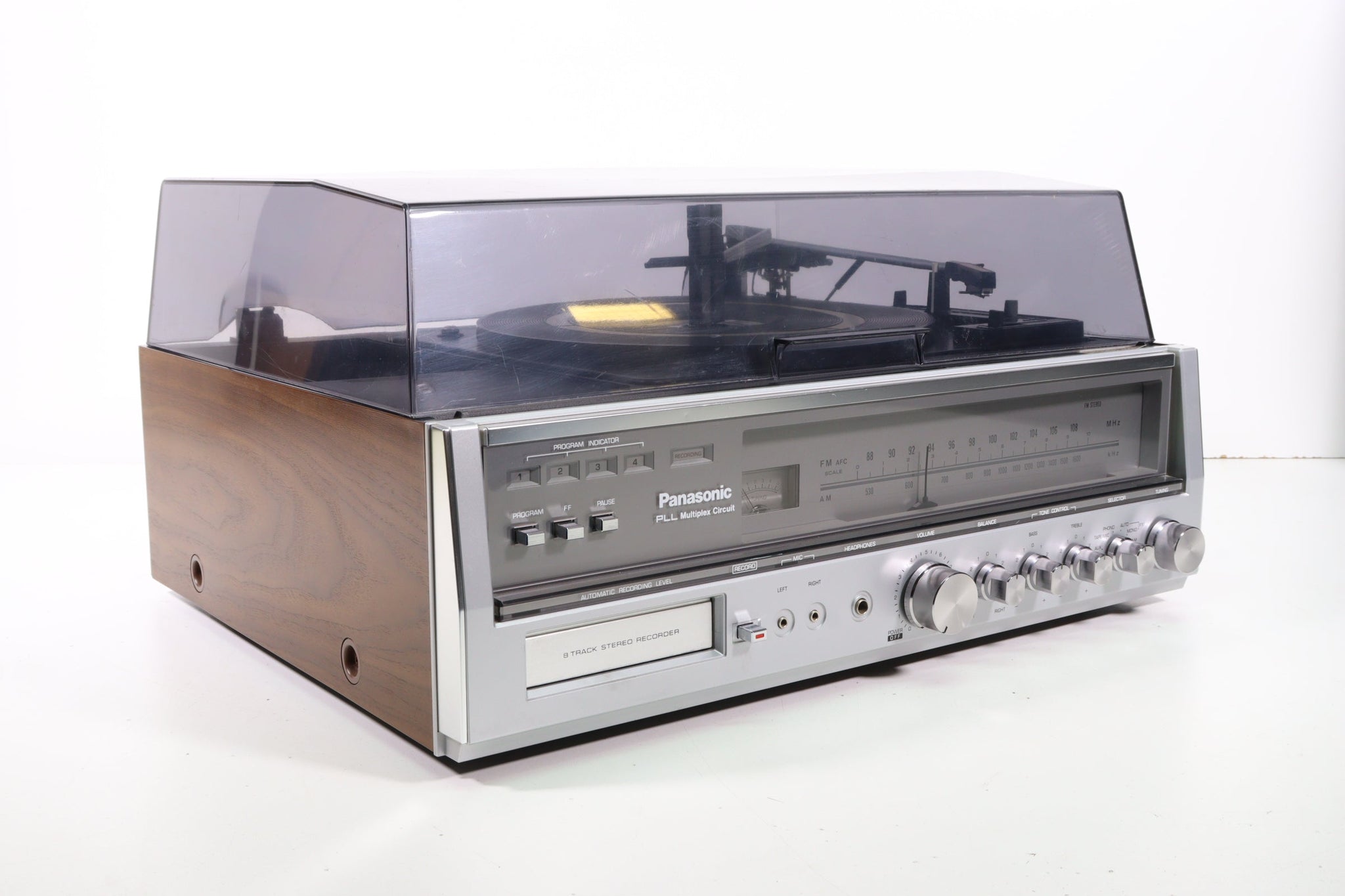 Panasonic SE-3170 8-Track Player and Turntable
