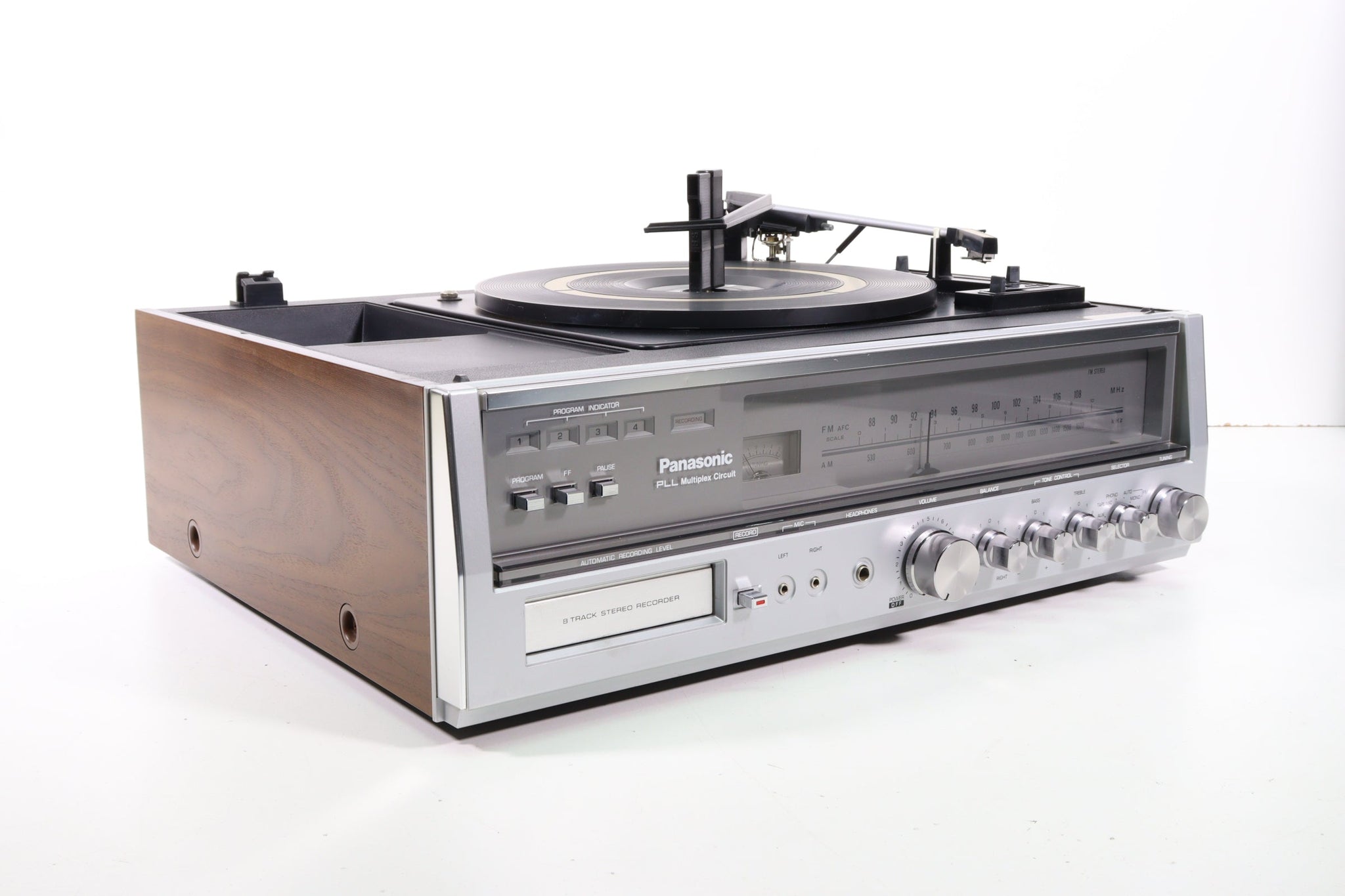 Panasonic SE-3170 8-Track Player and Turntable