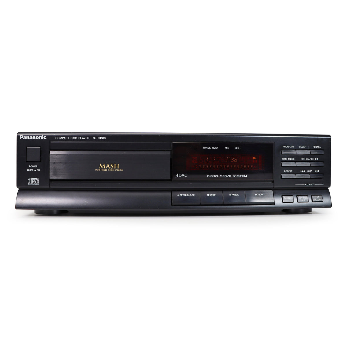 Panasonic SL-PJ316 Compact Single-Disc CD Player MASH Multi Stage Nois ...