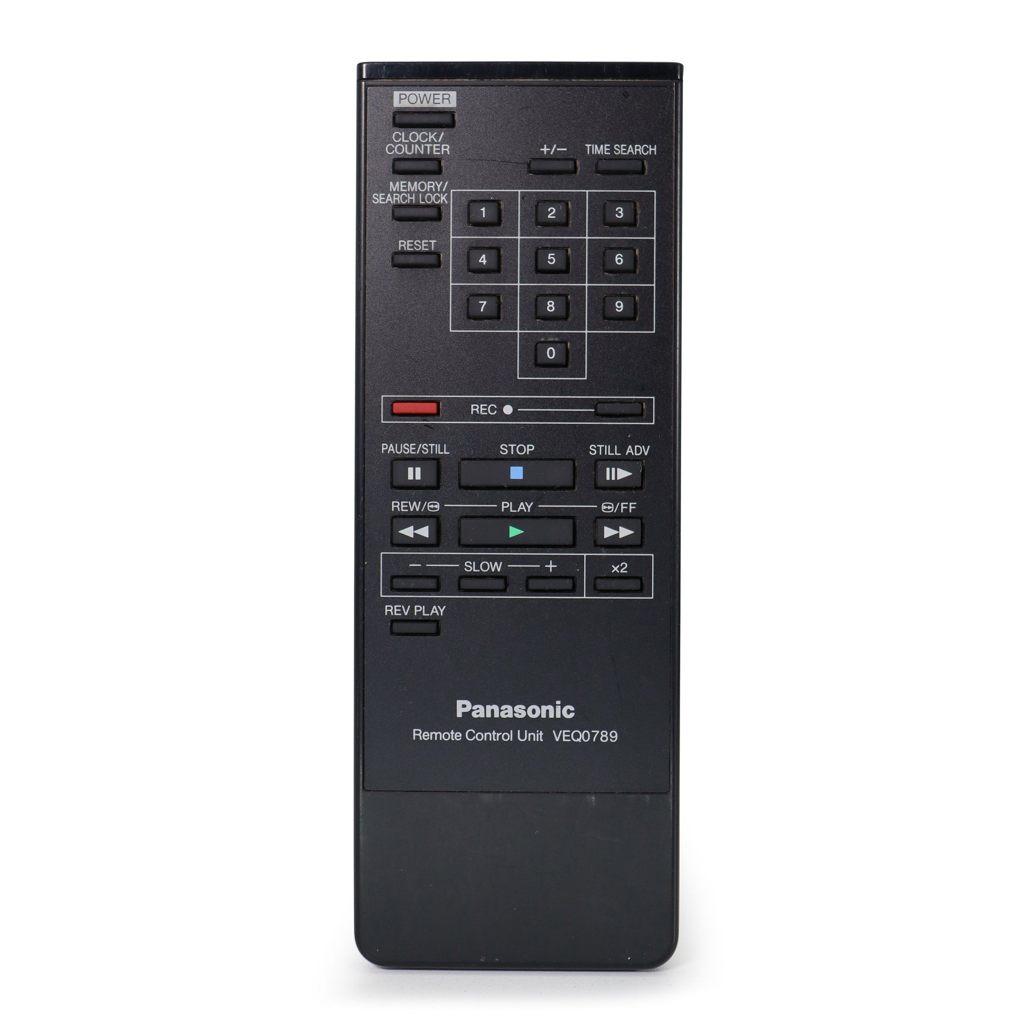 Panasonic VEQ0789 Remote Control for VCR NV-G50PX