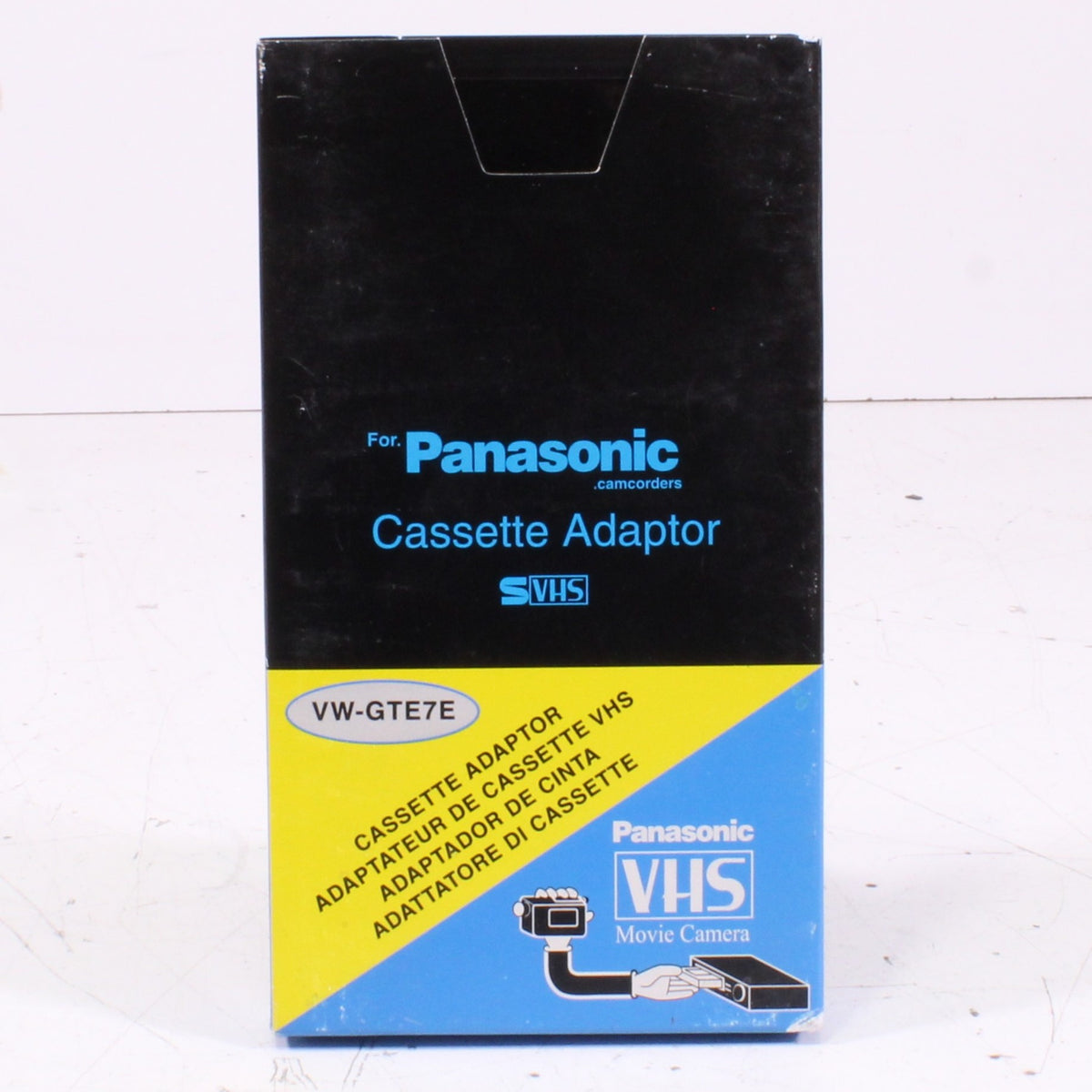 Panasonic VW-GTE7E Cassette Adapter VHS-C to S-VHS VCR Converter ...