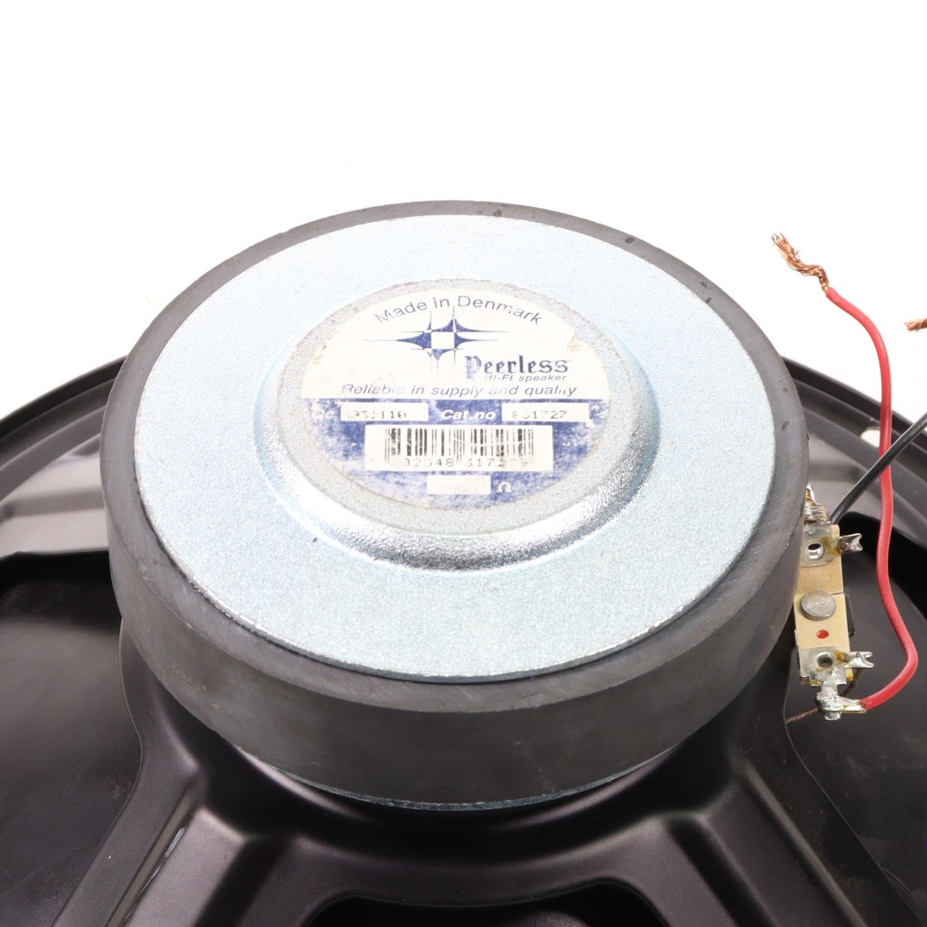 Peerless 831727 10" High-Powered Subwoofer Driver Pair