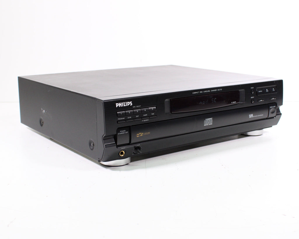 Philips CDC751 5-Disc CD Compact Disc Carousel Changer