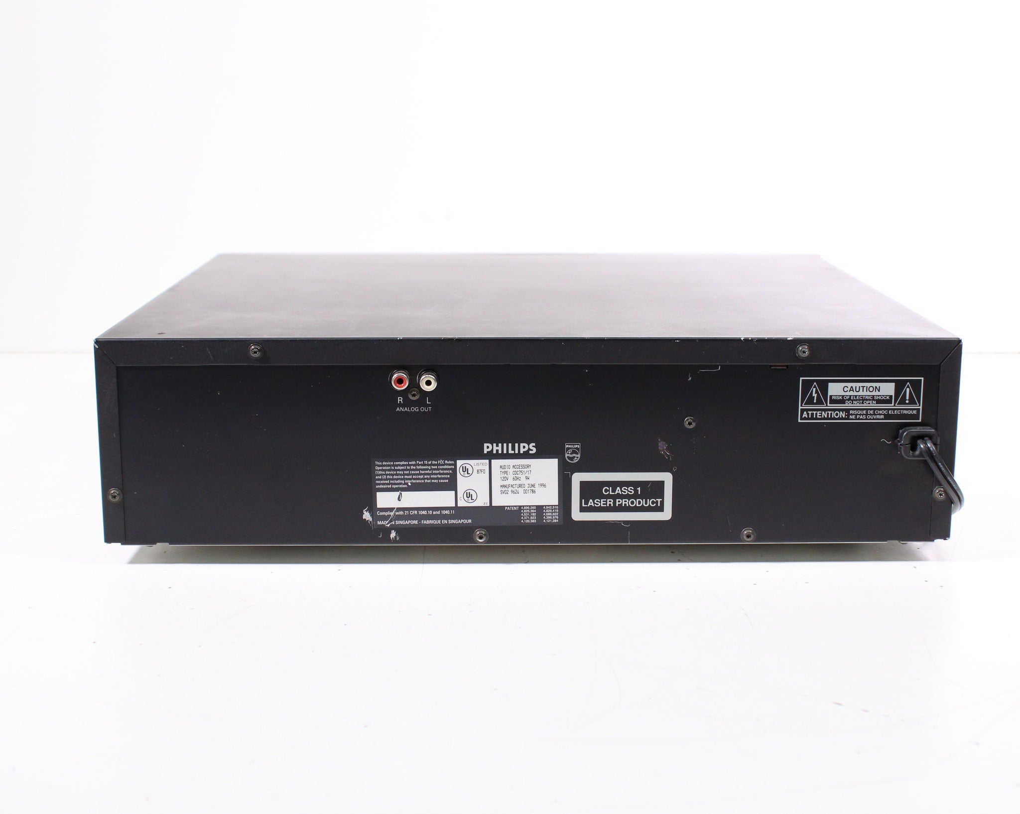 Philips CDC751 5-Disc CD Compact Disc Carousel Changer