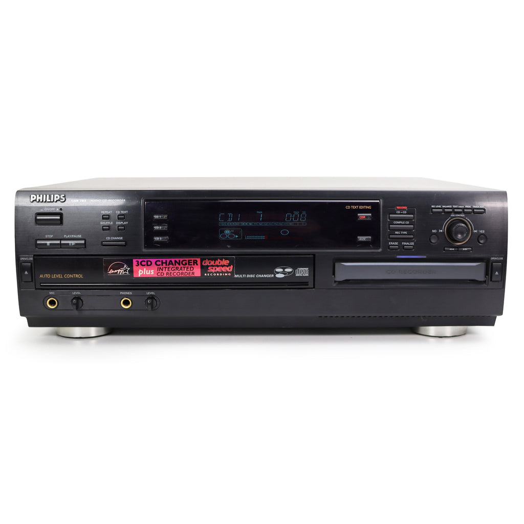 Philips CDR-785 3-Disc CD Changer with Integrated CD Recorder