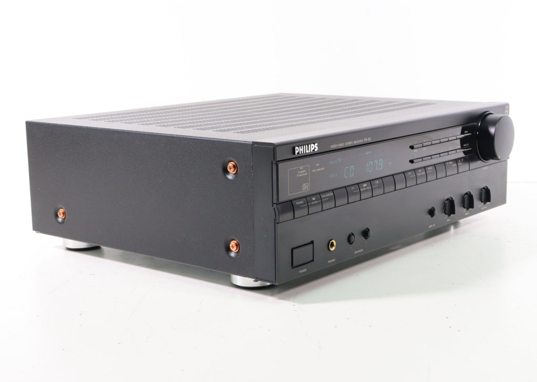 Philips FR-60 AV Audio Video Stereo Receiver (NO REMOTE) — SpenCertified