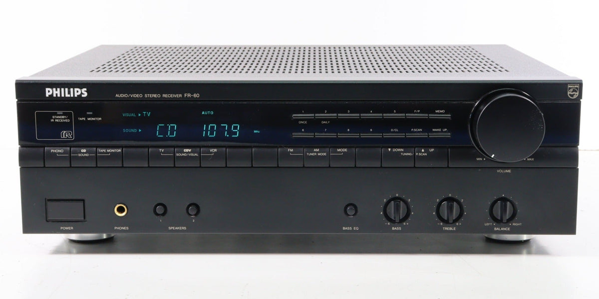 Philips FR-60 AV Audio Video Stereo Receiver (NO REMOTE) — SpenCertified