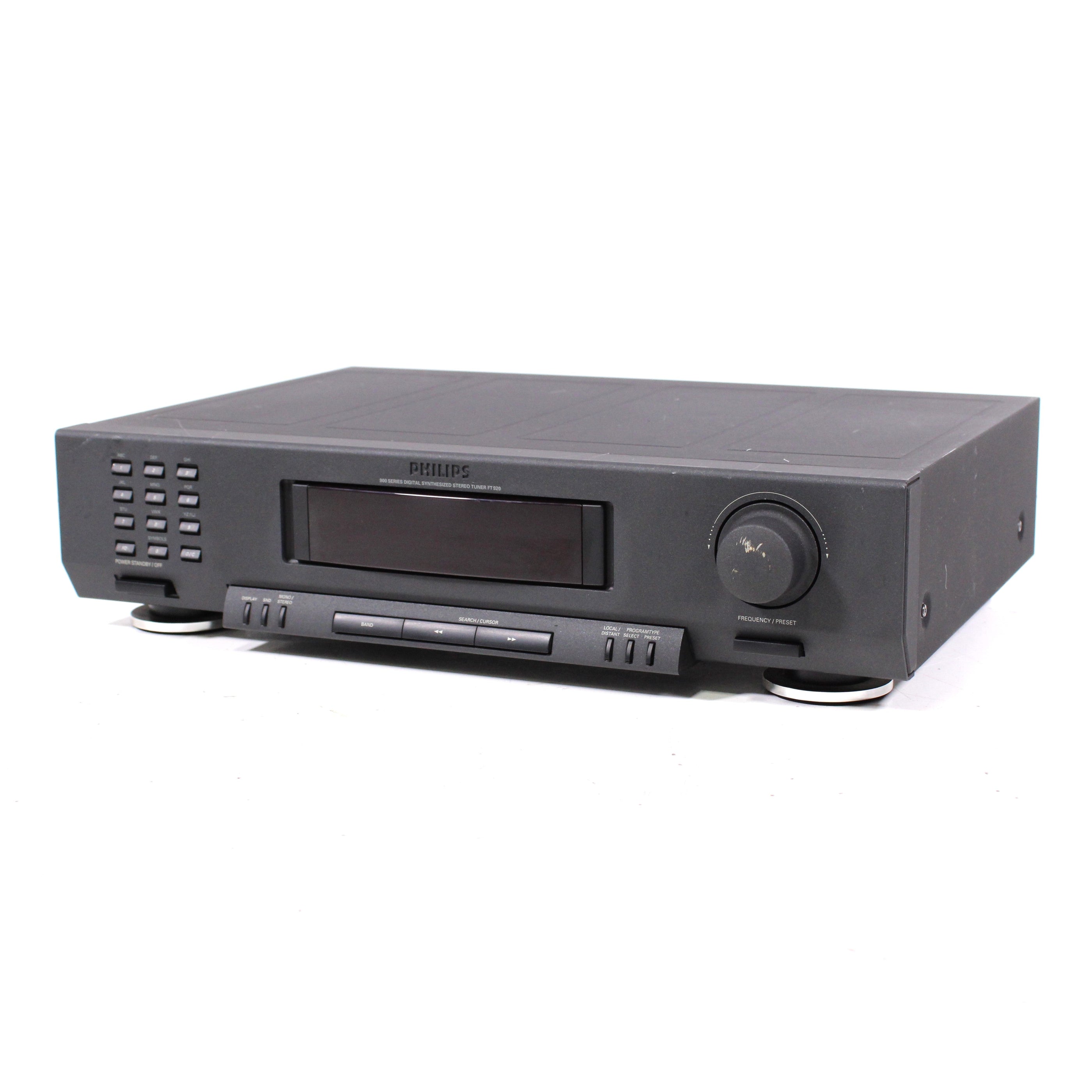Philips FT 920 Digital Synthesized Stereo Tuner 900 Series (1992 ...