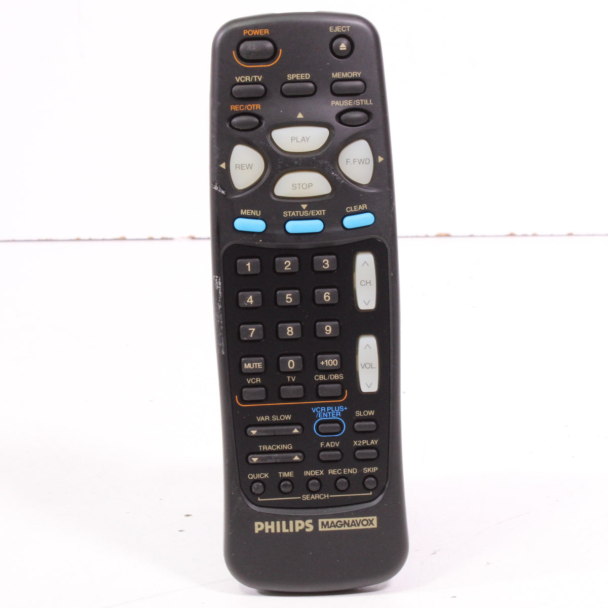 Philips-Magnavox N9320UD Remote Control for VCR VRZ362AT99 and more ...