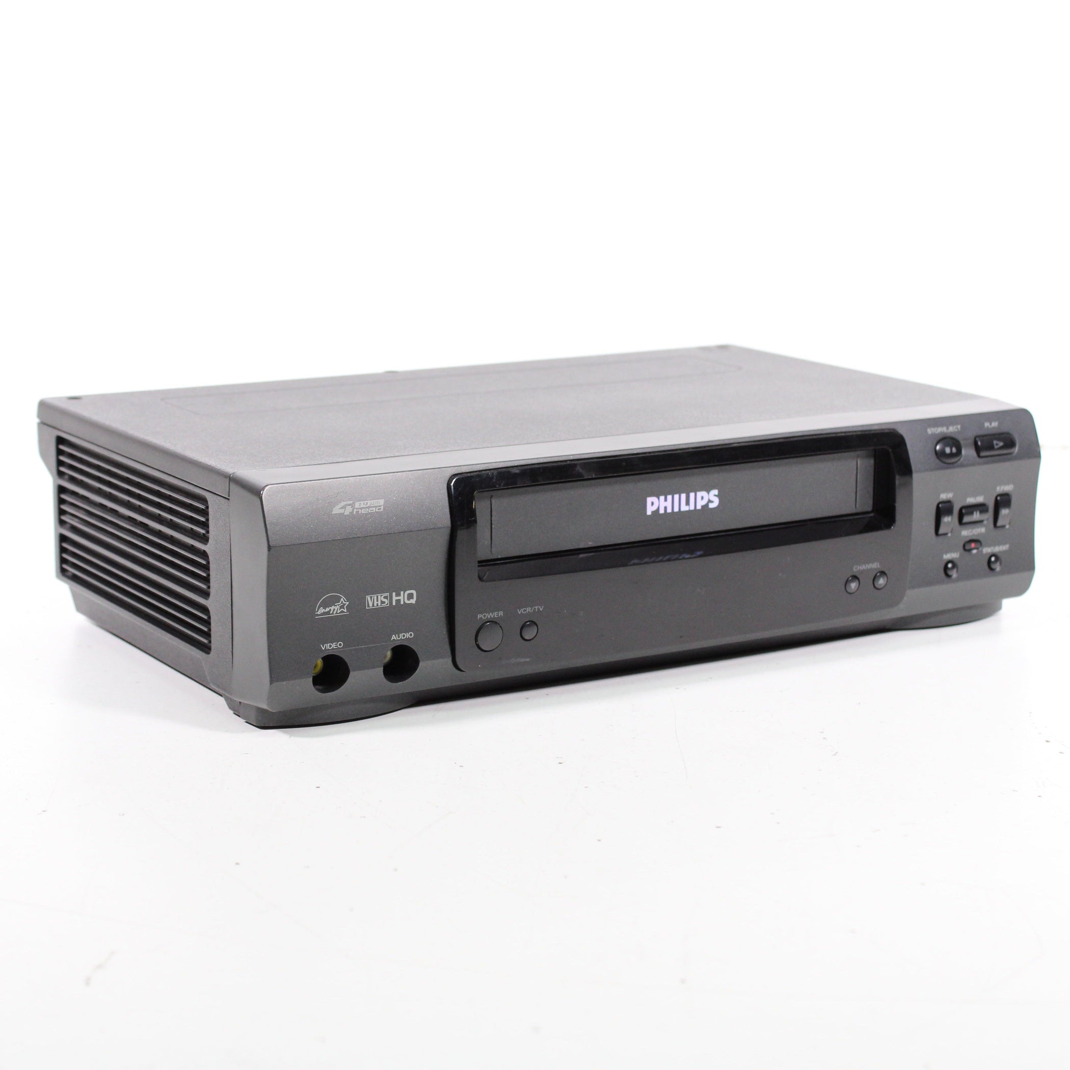 Philips VRB411AT24 4-Head VCR VHS Player and Recorder — SpenCertified