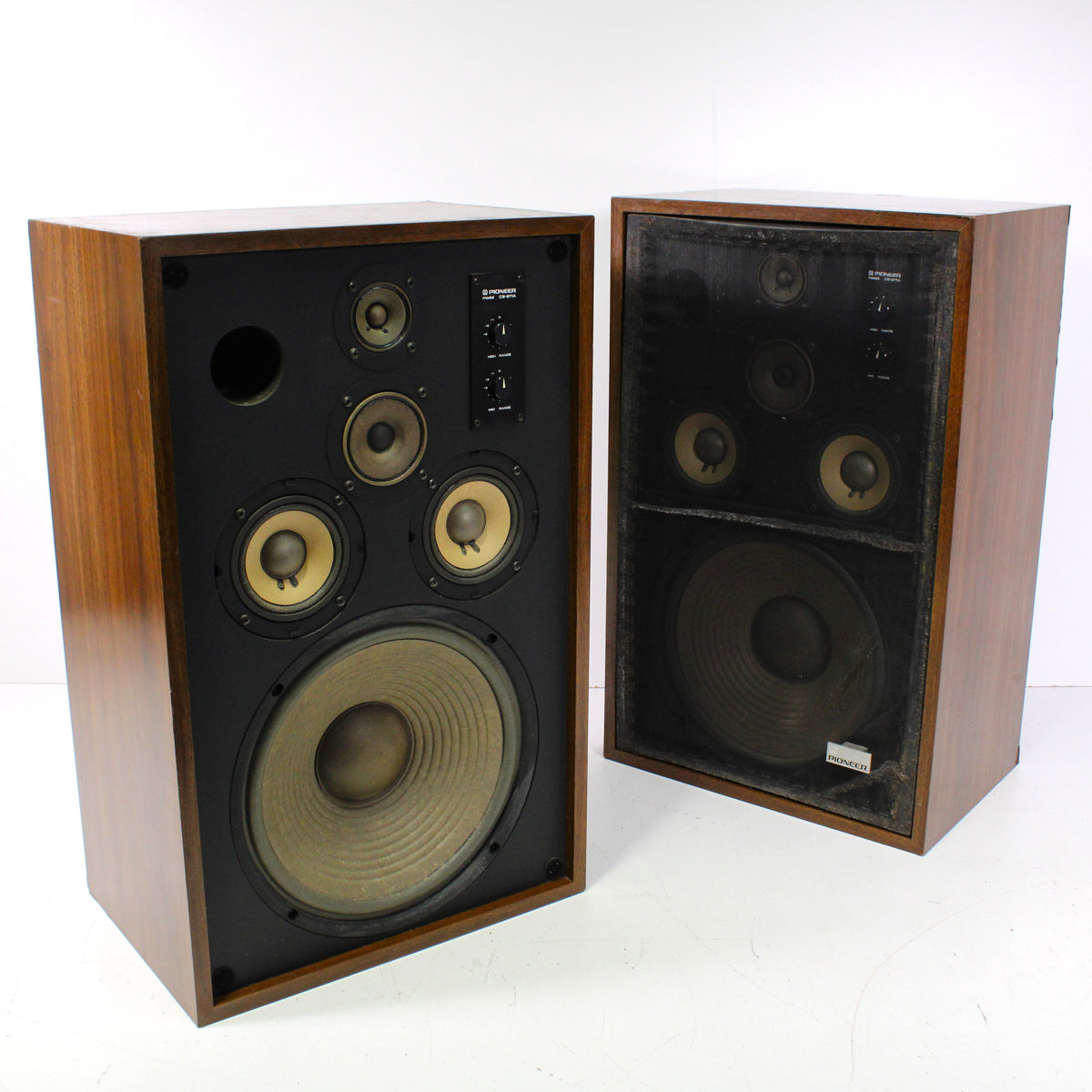 Pioneer CS-811A Vintage 4-Way Speaker System Pair (1975) — SpenCertified