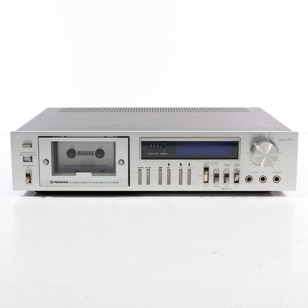 Pioneer CT-F615 Stereo Cassette Tape Deck Made in Japan