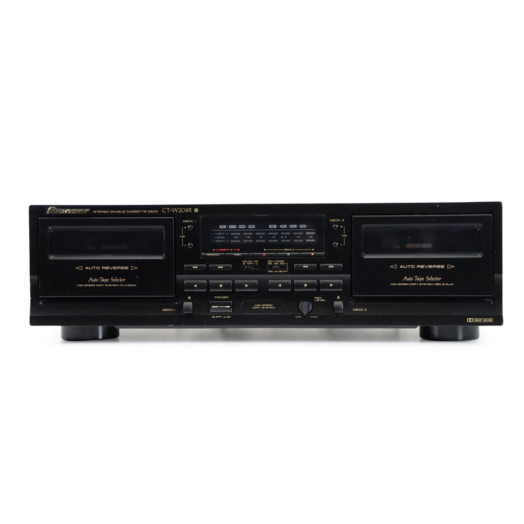 Pioneer CT-W208R Dual Deck Cassette Player