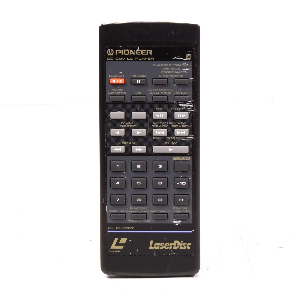 Pioneer CU-CLD017 Remote Control for LaserDisc Player CLD-1070 ...