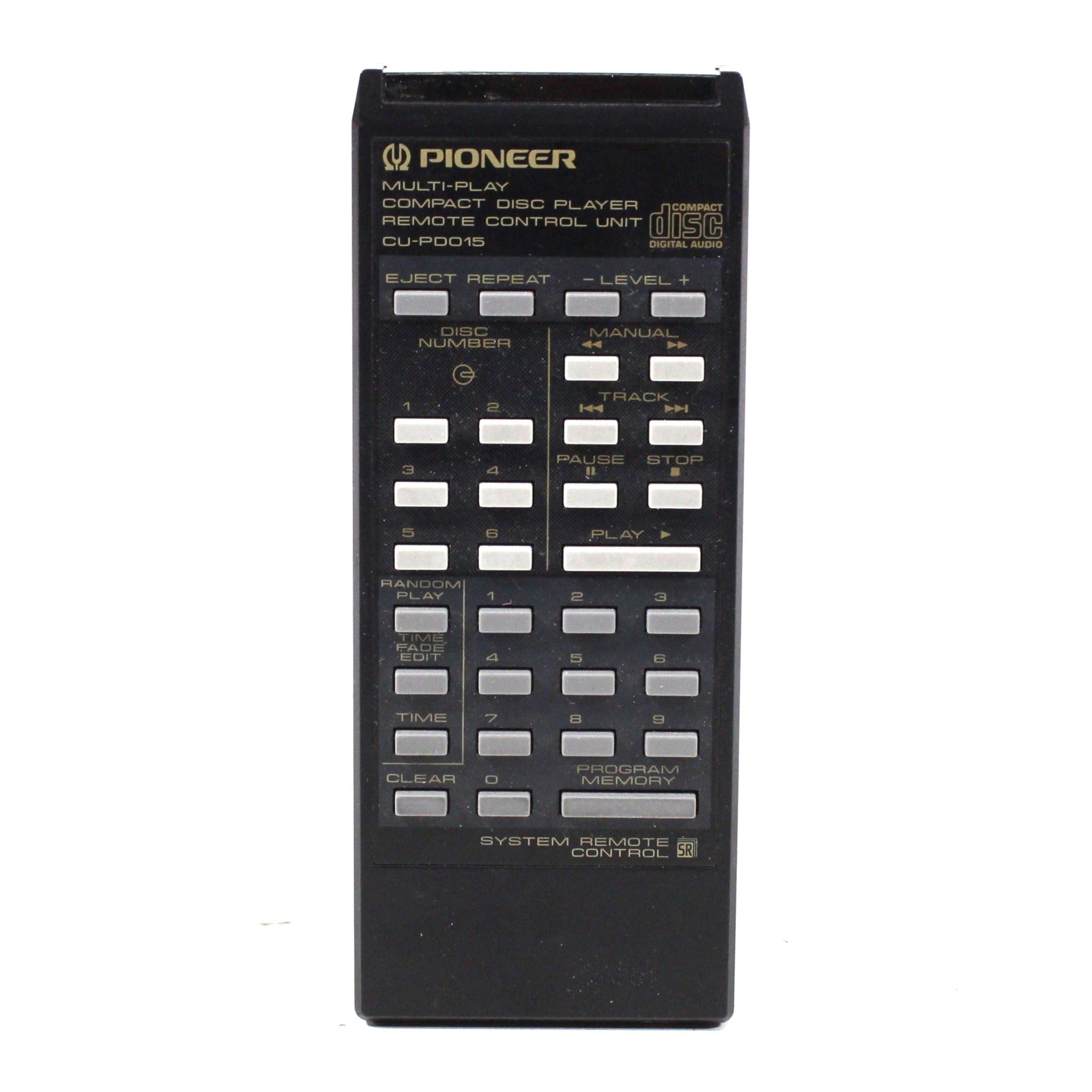 Pioneer CU-PD015 Remote Control for 6-Disc Magazine CD Player PD-M500 ...